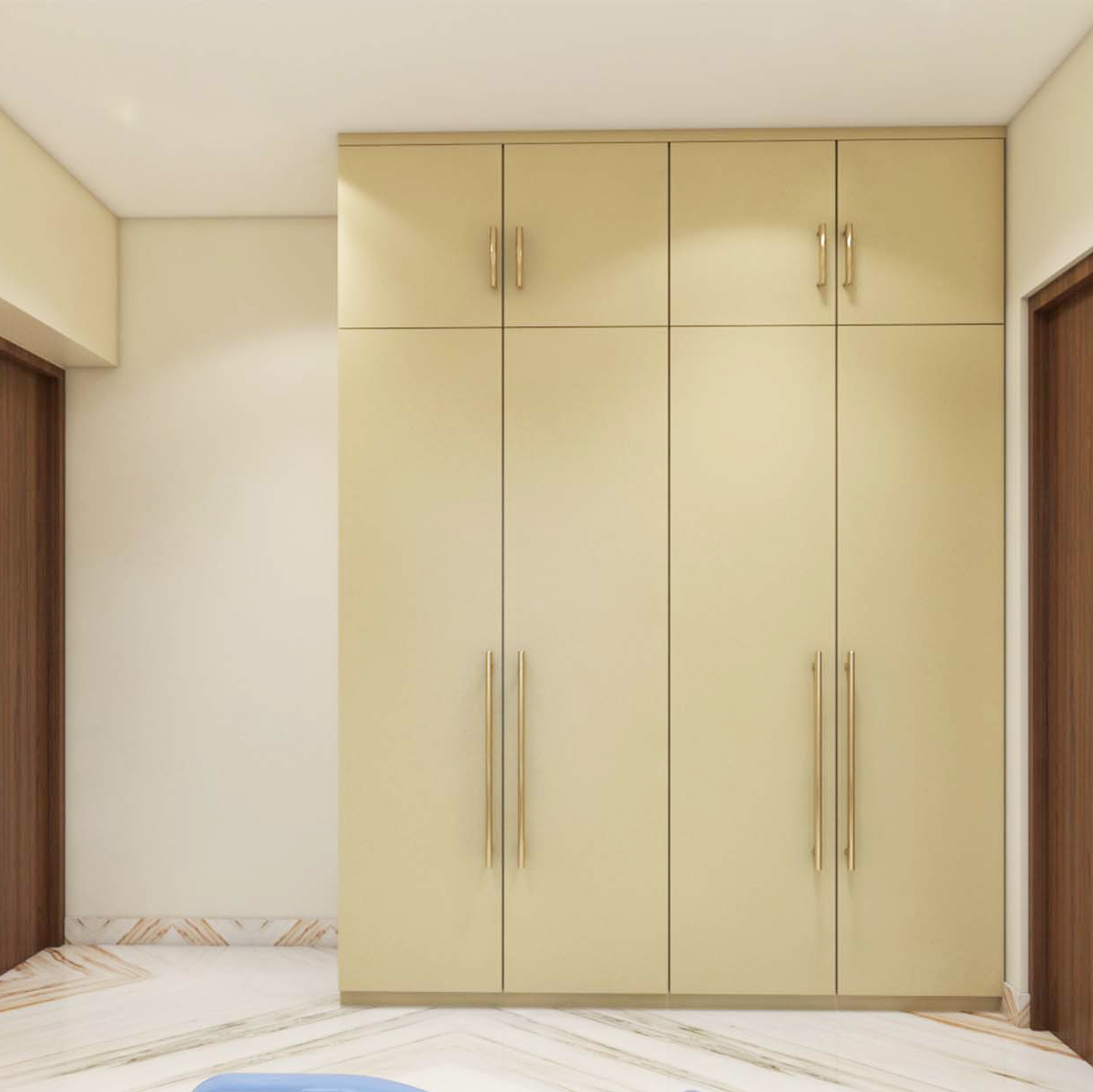 Low Maintenance Spacious Wardrobe With Modern Look | Livspace