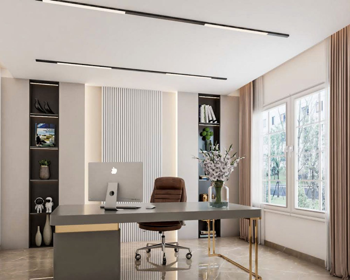 Gypsum Rectangular False Ceiling Design With Profile Lighting | Livspace Gypsum Rectangular False Ceiling Design With Profile Lighting | Livspace