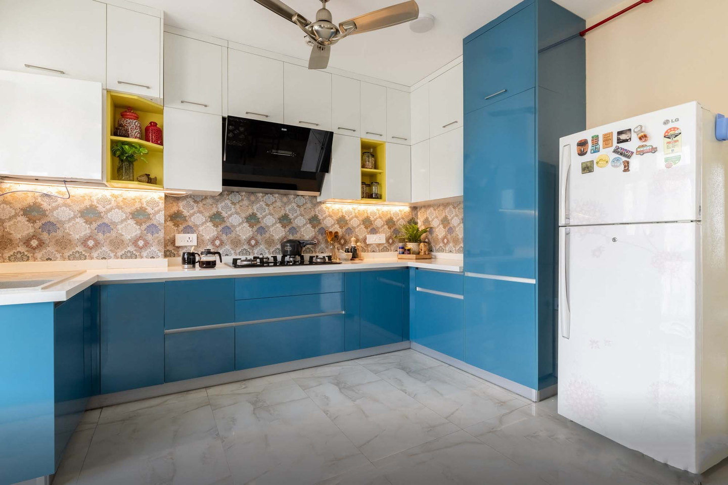 4-BHK House Design For Flat In Gurgaon | Livspace