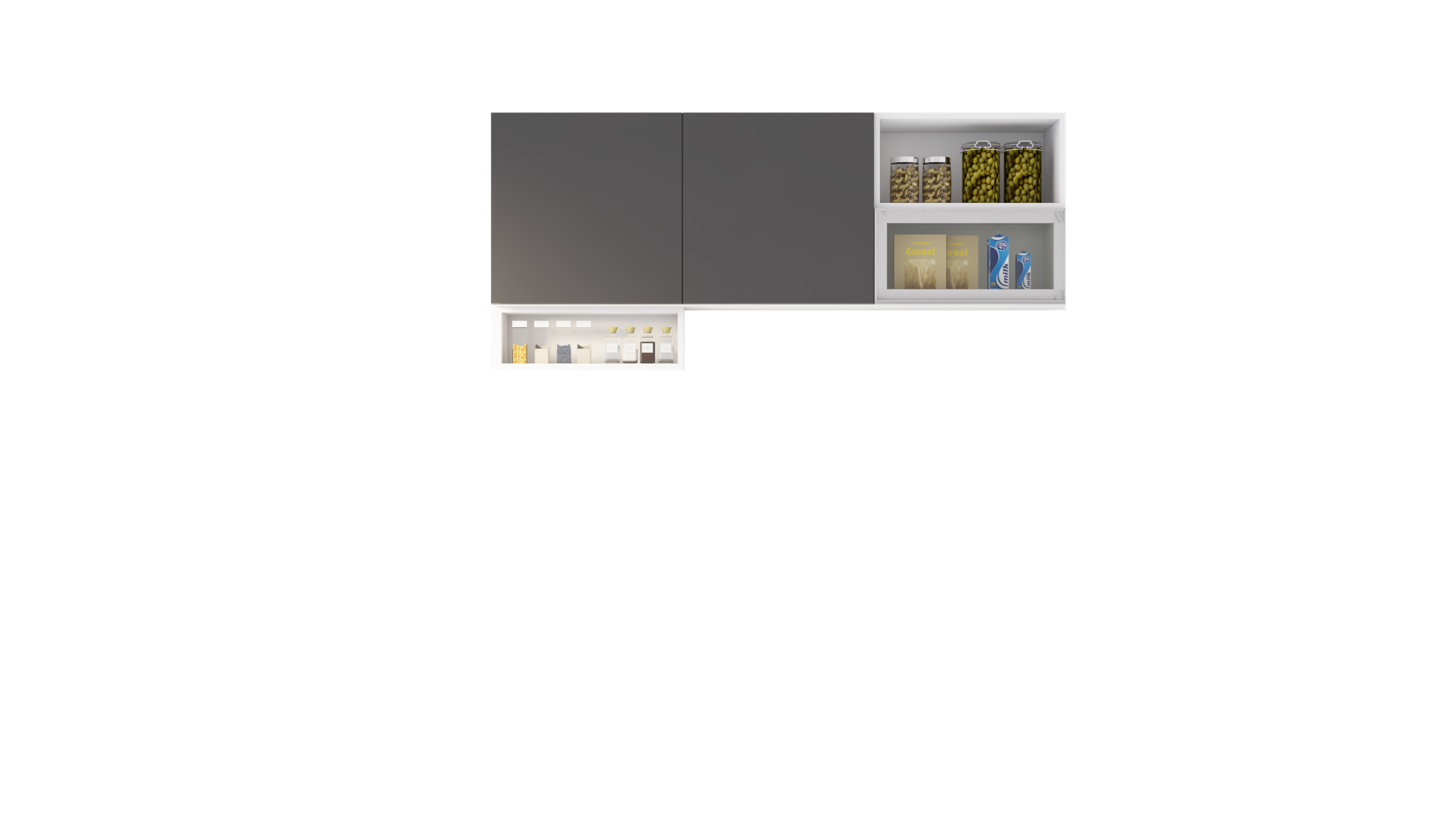 One Wall Modular Kitchen