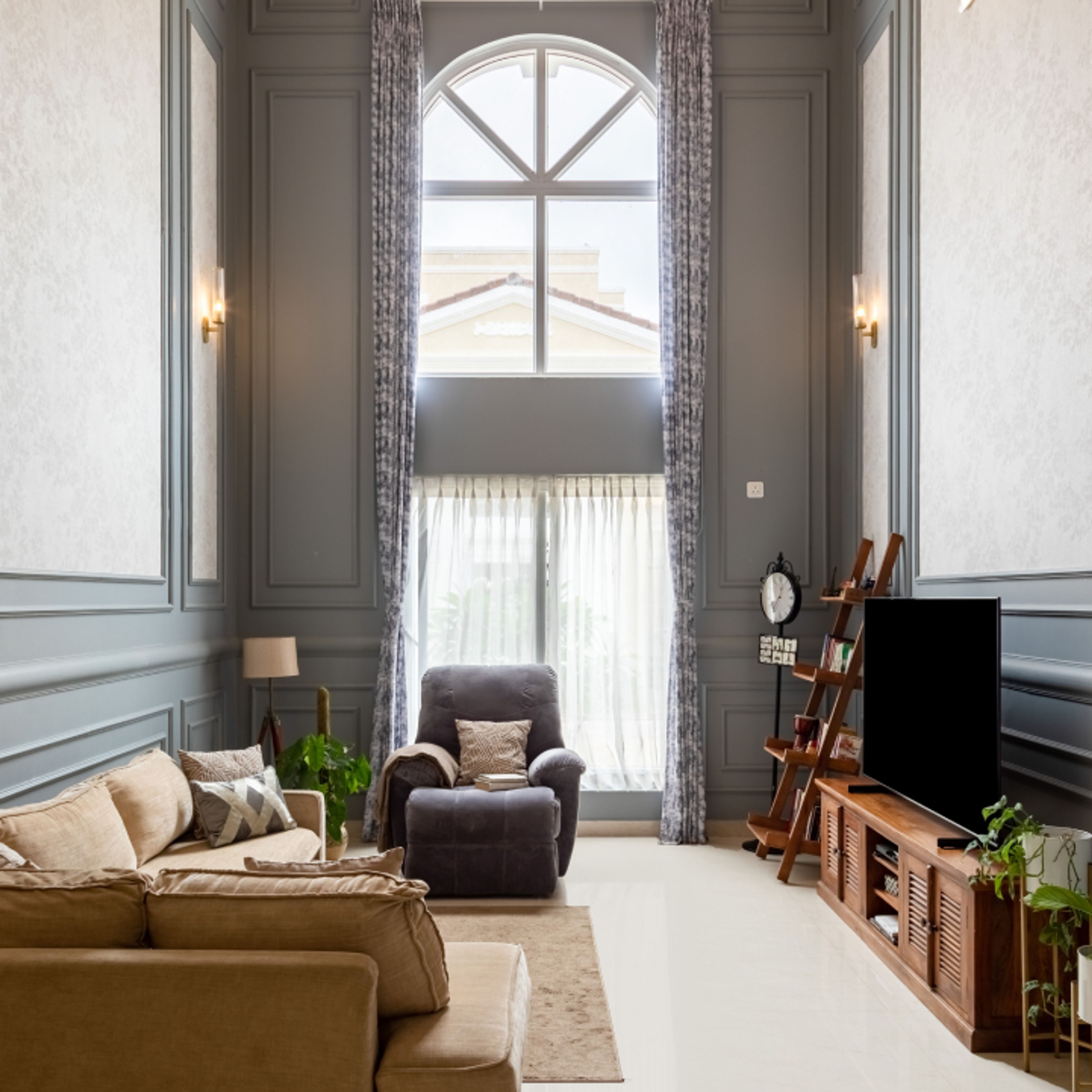 Sliding Two-Tier UPVC Window Design | Livspace