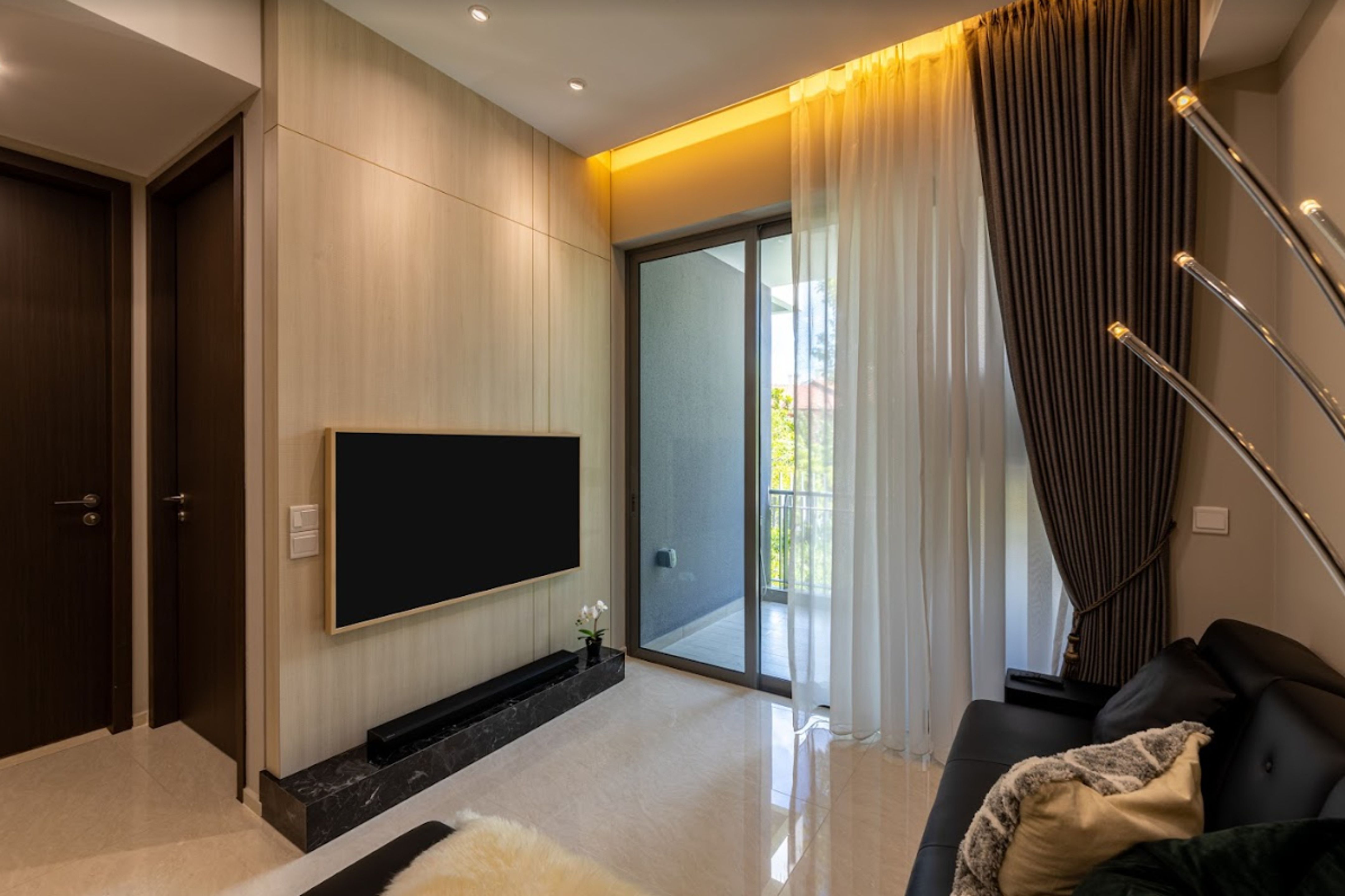 Drop-Down Gypsum False Ceiling Design | Livspace