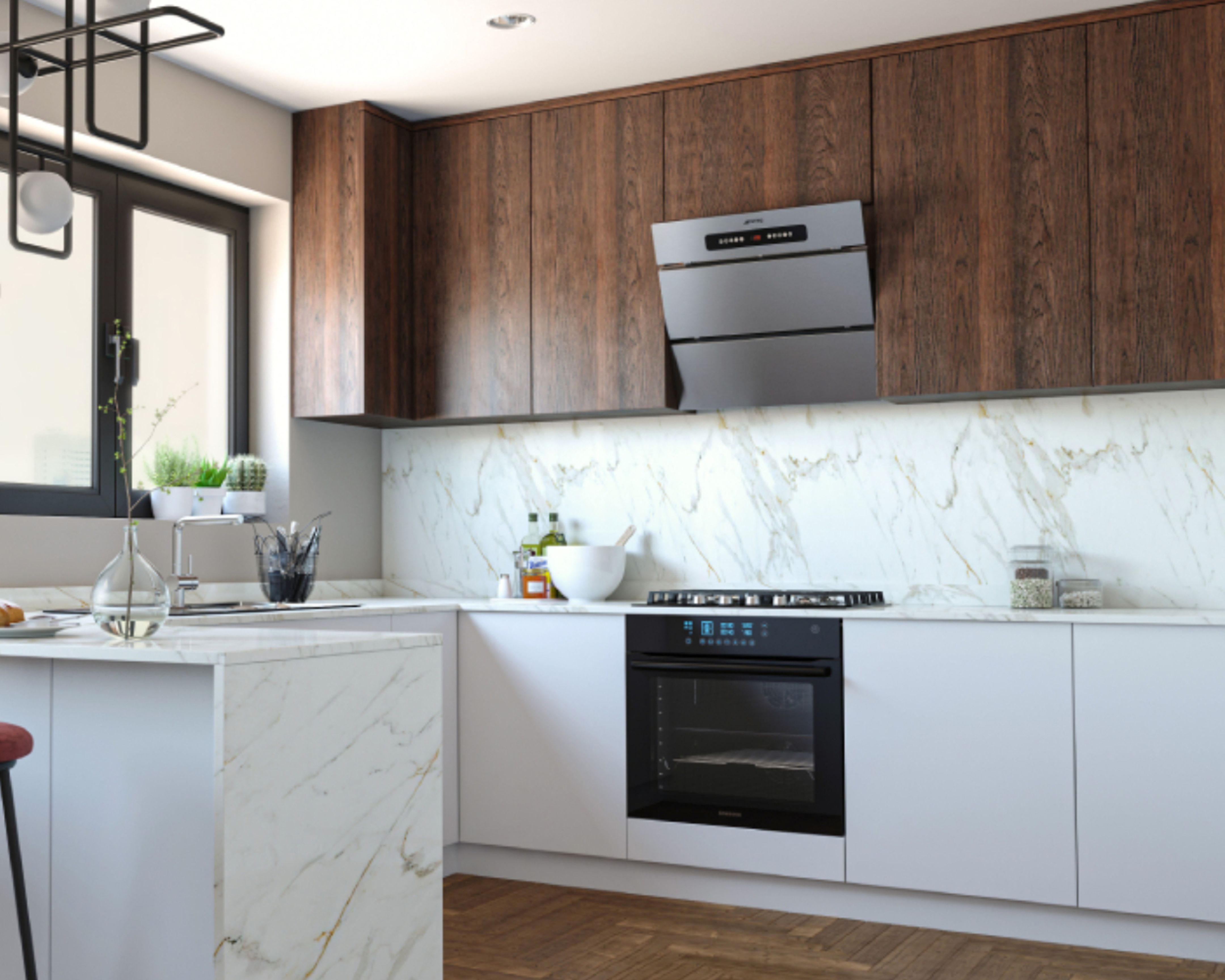 Modern White Marble Tile Design - 800x1200 mm | Livspace