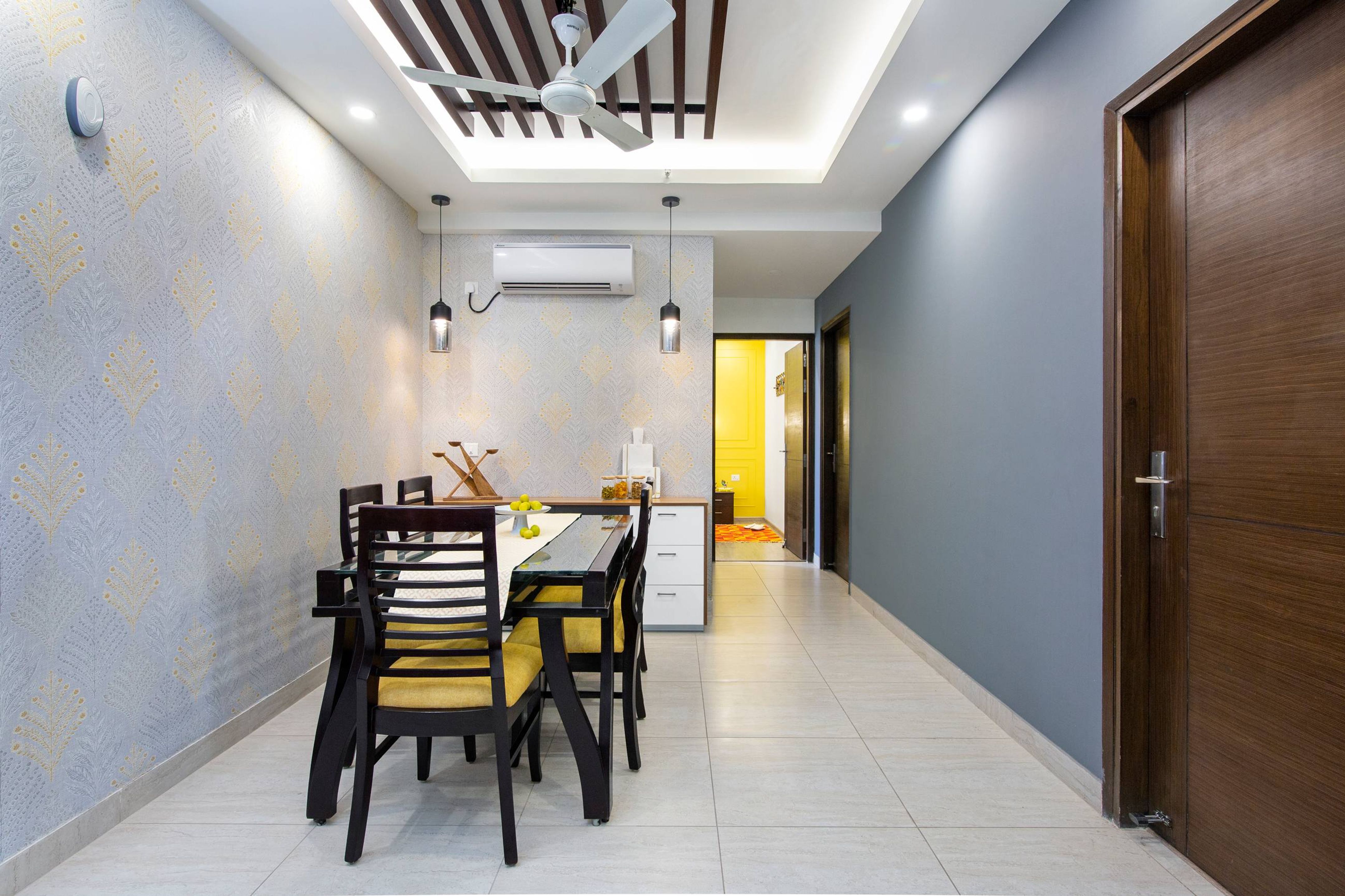 Modern POP False Ceiling Design With Cove Lights | Livspace