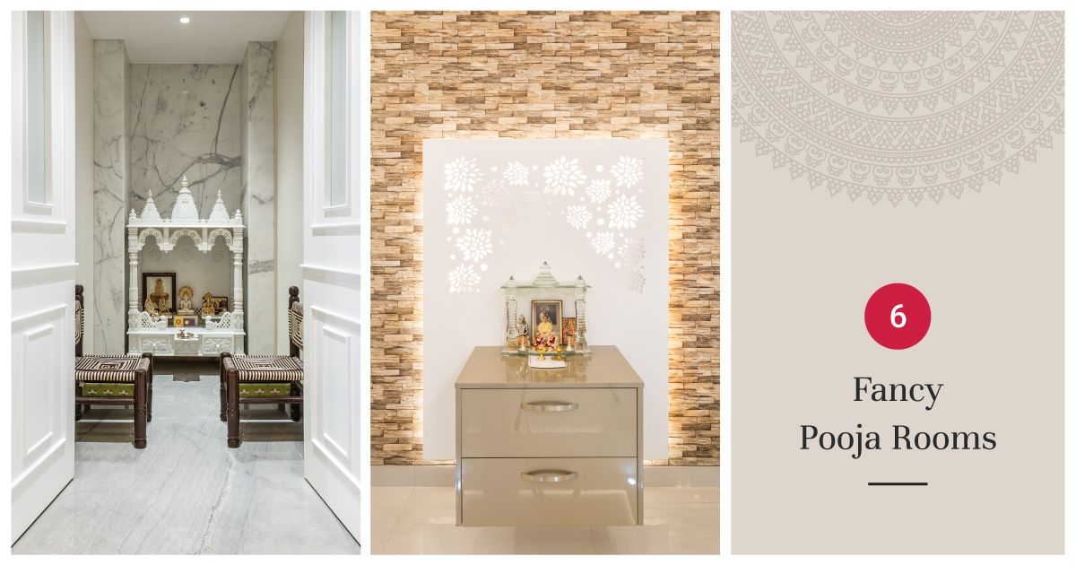 6 Ways to Get a Pretty and Fancy Mandir Design for Home