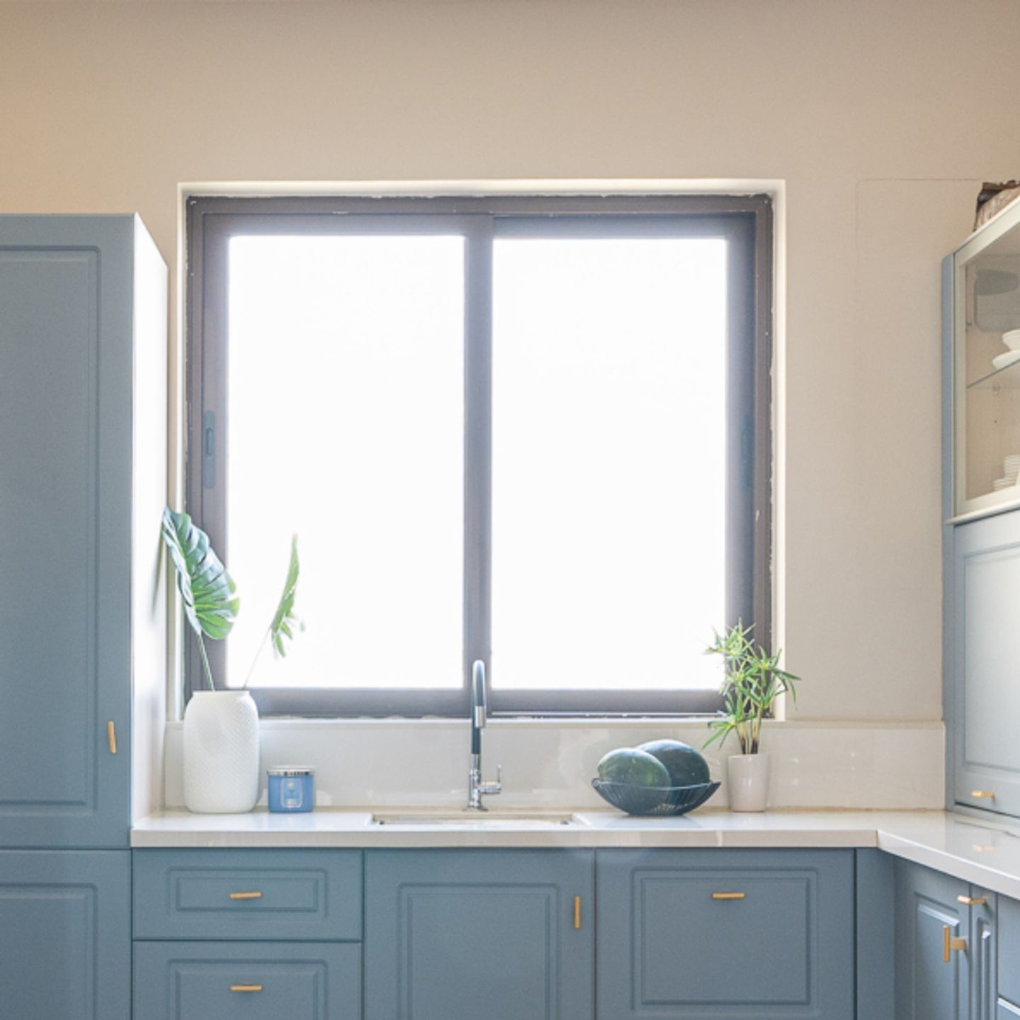 Sliding Window Design With Glass Shutters | Livspace