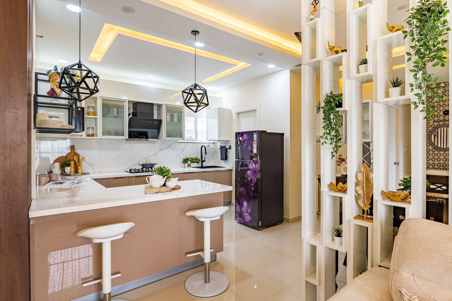 2-BHK Modern Flat In Bangalore | Livspace