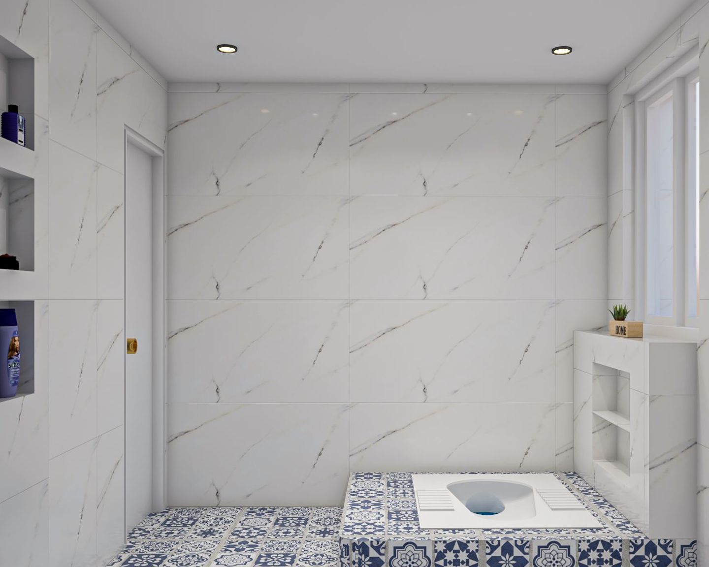 Spacious Classic Bathroom Design | Livspace Spacious Classic Bathroom Design | Livspace