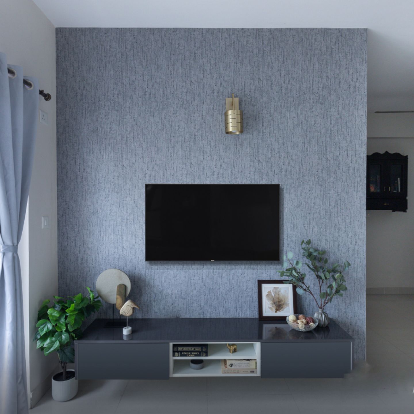 Contemporary TV Unit For Compact Rooms | Livspace