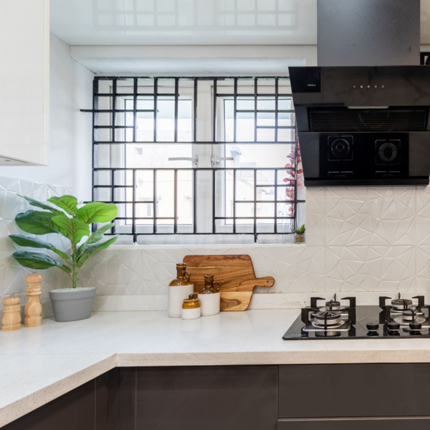 Swing Window Design For Kitchens | Livspace