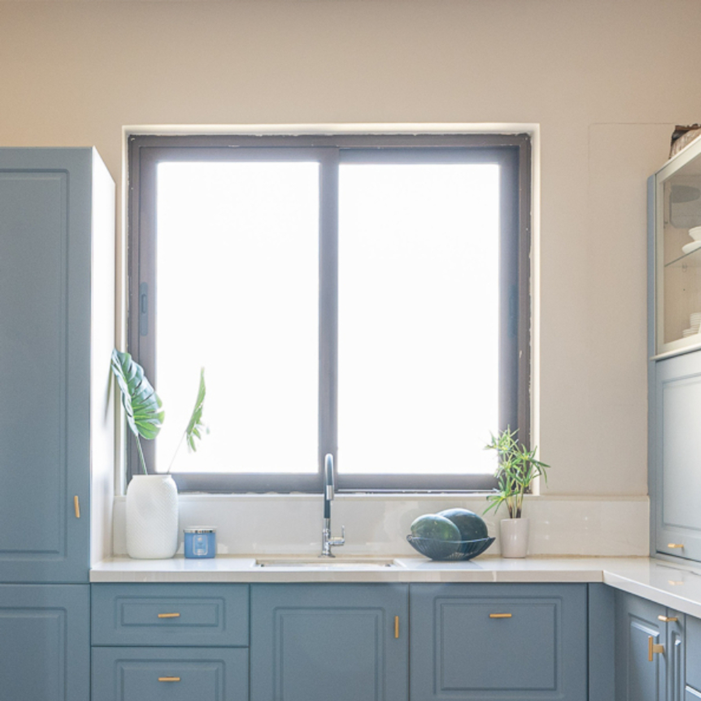 Sliding Window Design With Glass Shutters | Livspace