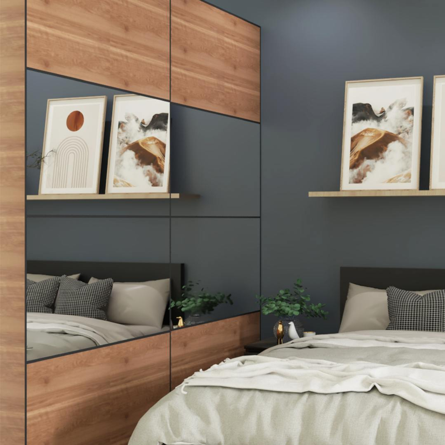 Laminates Design With A Wooden Textured Finish | Livspace