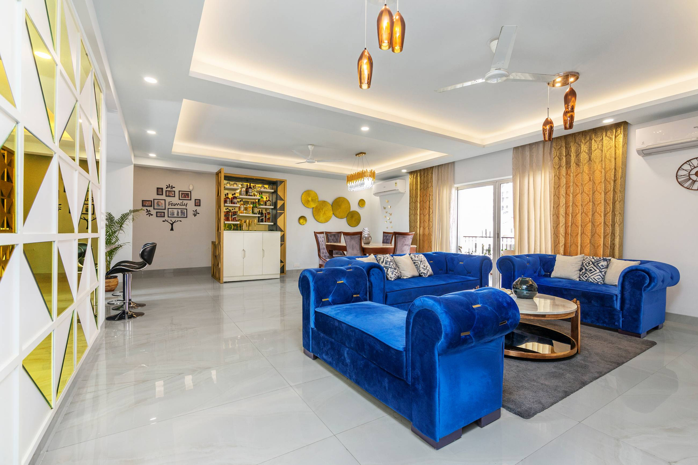 False Ceiling Design For Spacious Rooms | Livspace