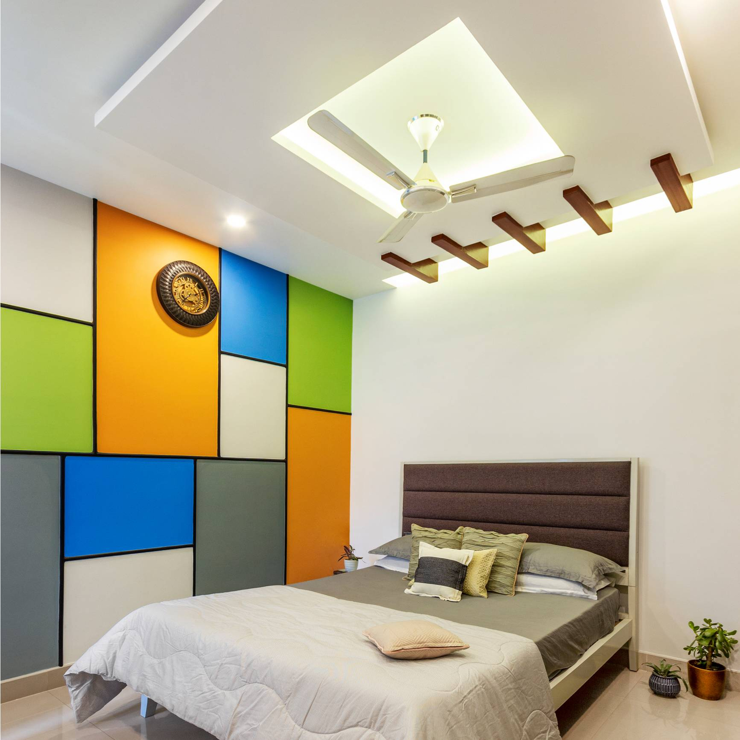 Modern Inverted Cove False Ceiling Design | Livspace
