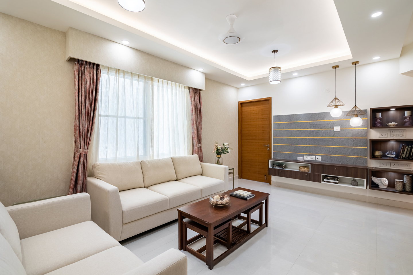 4-BHK Penthouse House Design In Bangalore | Livspace