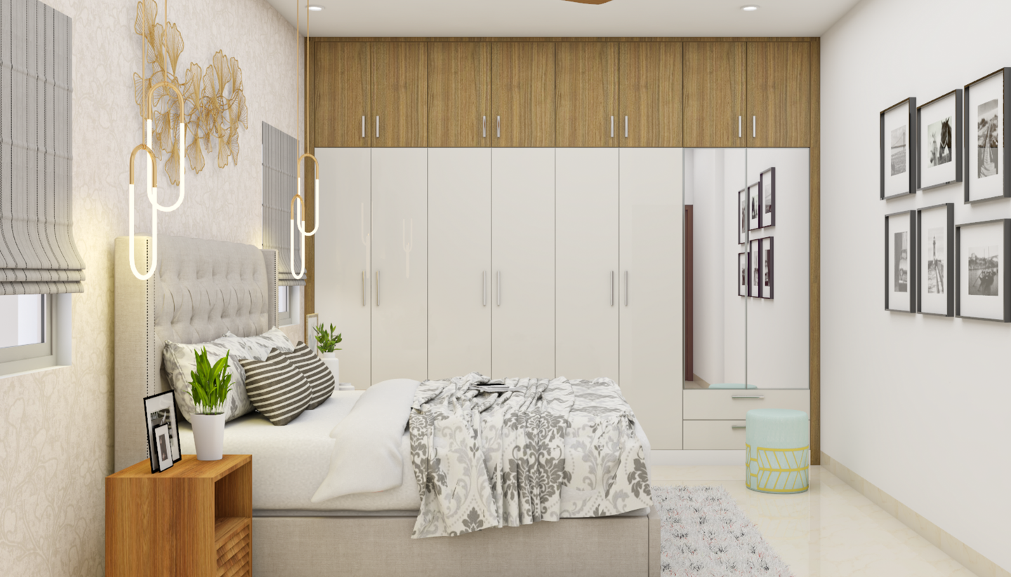 Convenient Spacious Modern Style Master Bedroom Design | Livspace Convenient Spacious Modern Style Master Bedroom Design | Livspace