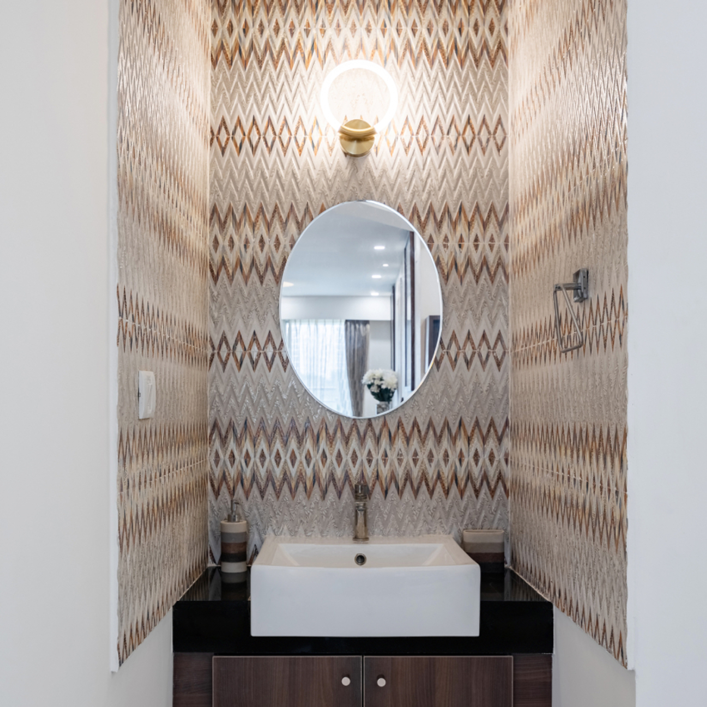 Ceramic Wall Tiles Design With A Glossy Finish | Livspace