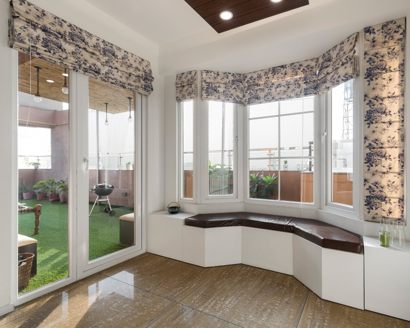 UPVC White Window Design With Weather-Resistance | Livspace