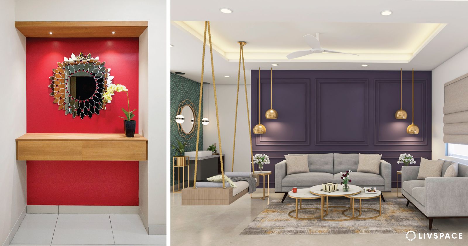 25+ Best Wall Colour Combinations for Indian Living Rooms in 2026