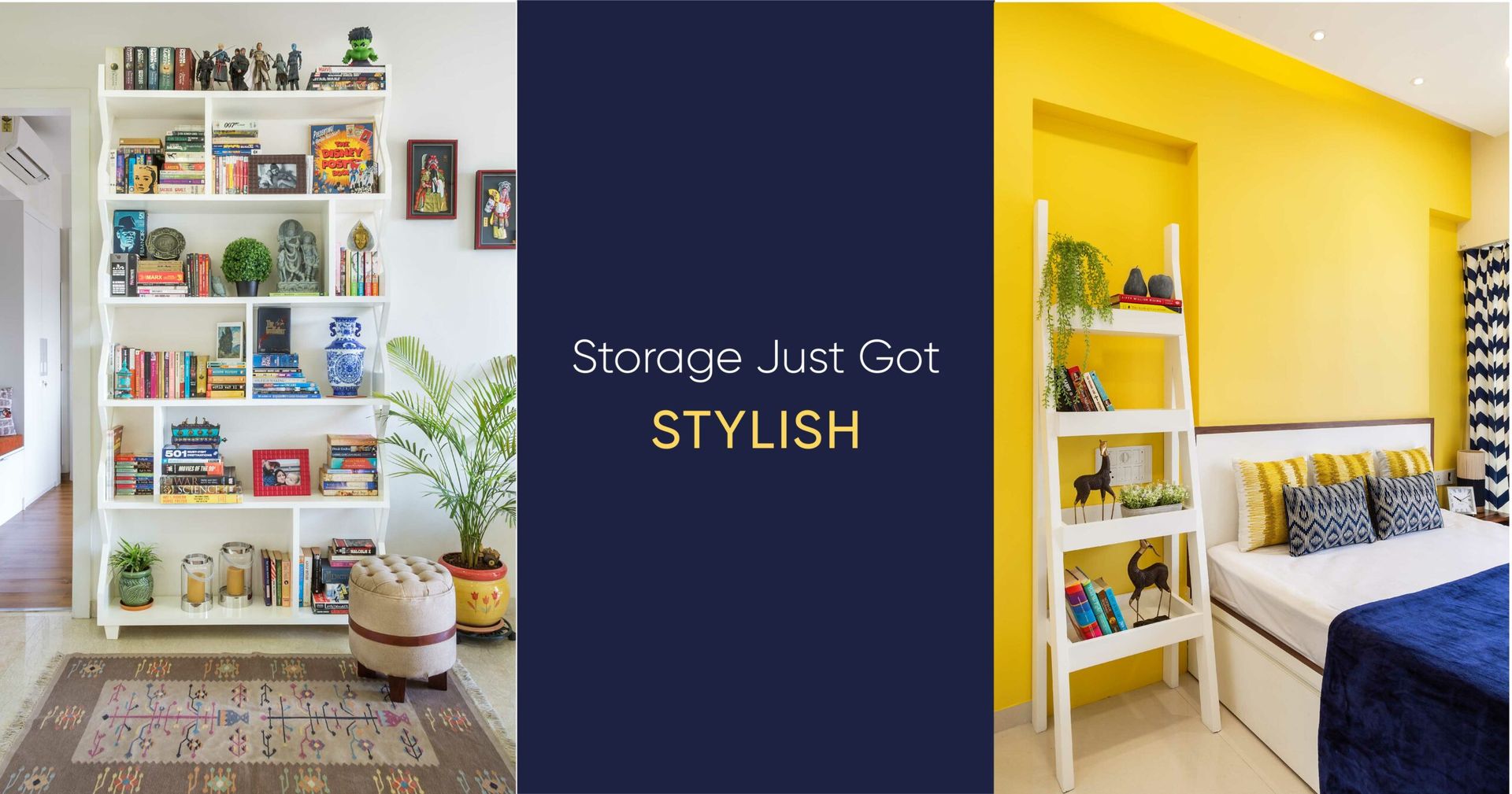 Ready-made Shelf Design Ideas That Give Your Home A Makeover