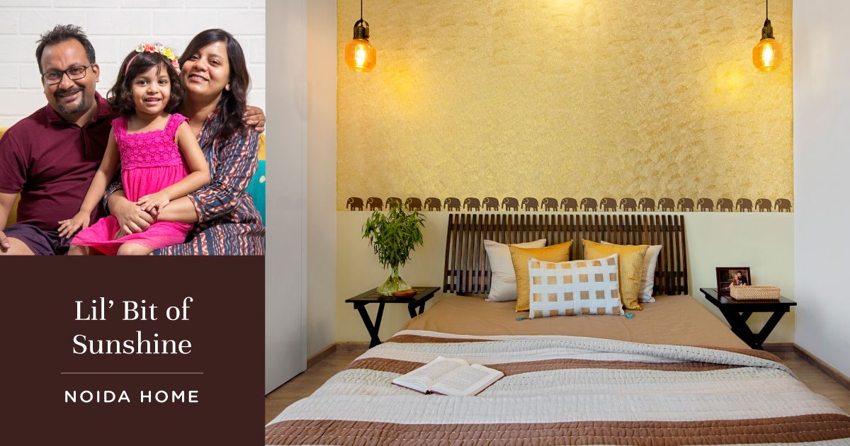 Interior Design Images for an Art-Filled, Colourful Noida Home