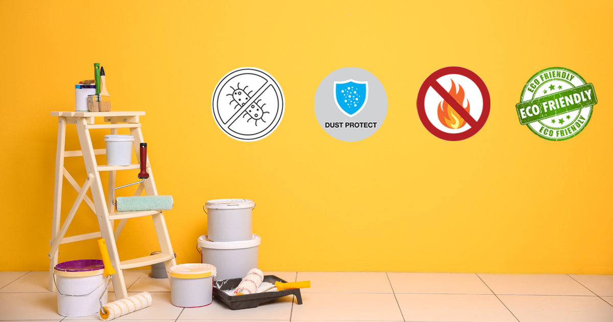 10 Wall Paint Types Based on the Functions They Perform