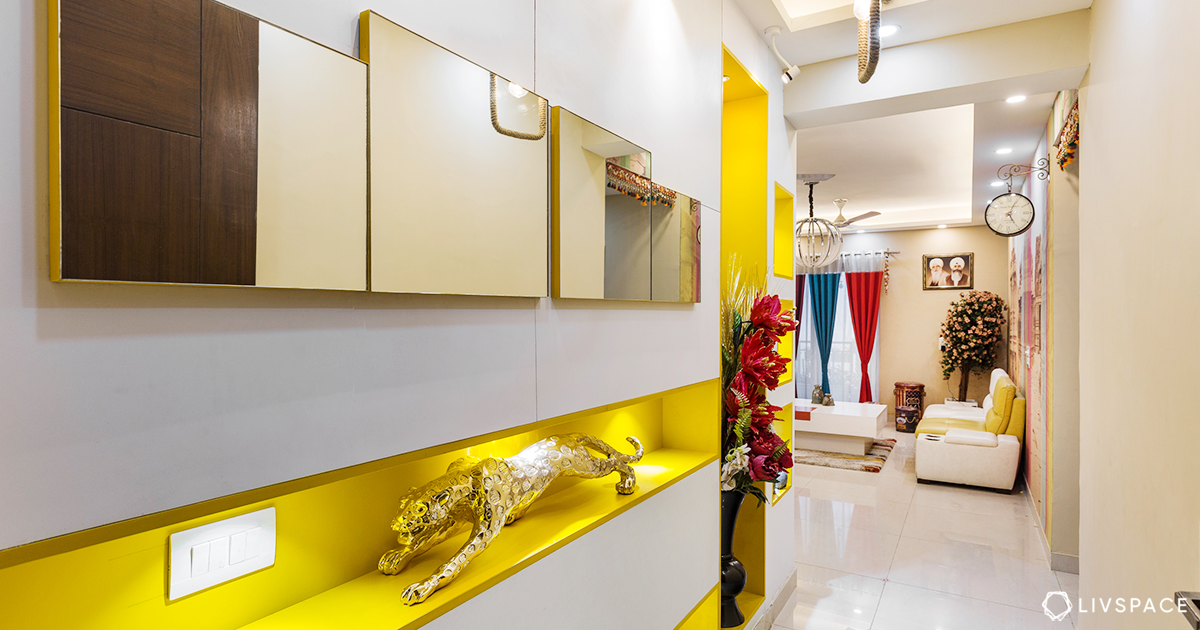 10 Latest and Lovely Foyer Design Ideas to Steal from Livspace Homes