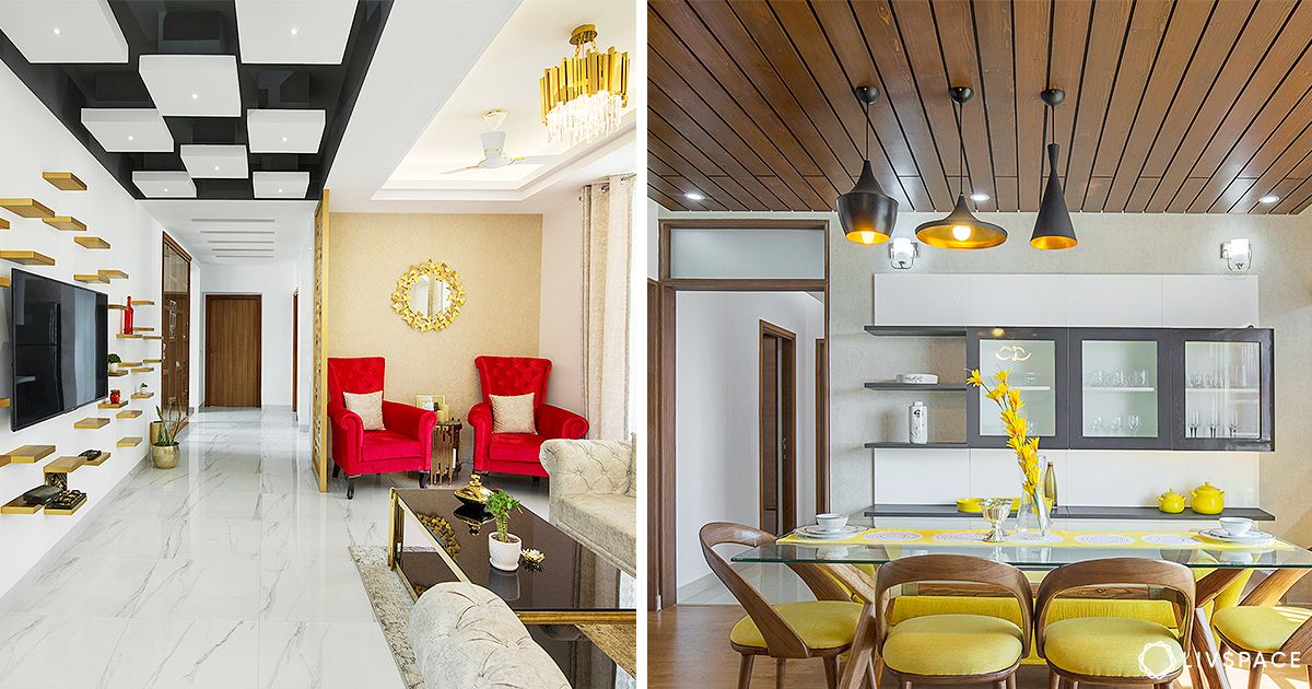 20+ Stunning False Ceiling Design Ideas | Designs, Types & Materials