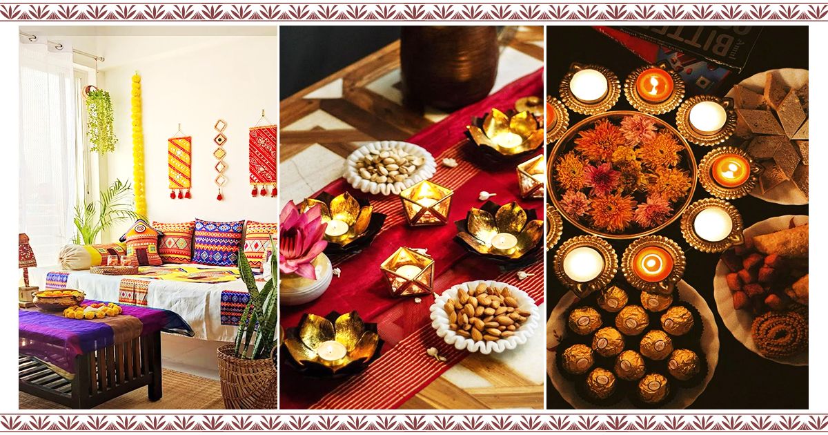 20+ Easy and Pretty Diwali Decoration Ideas for Every Room and Budget
