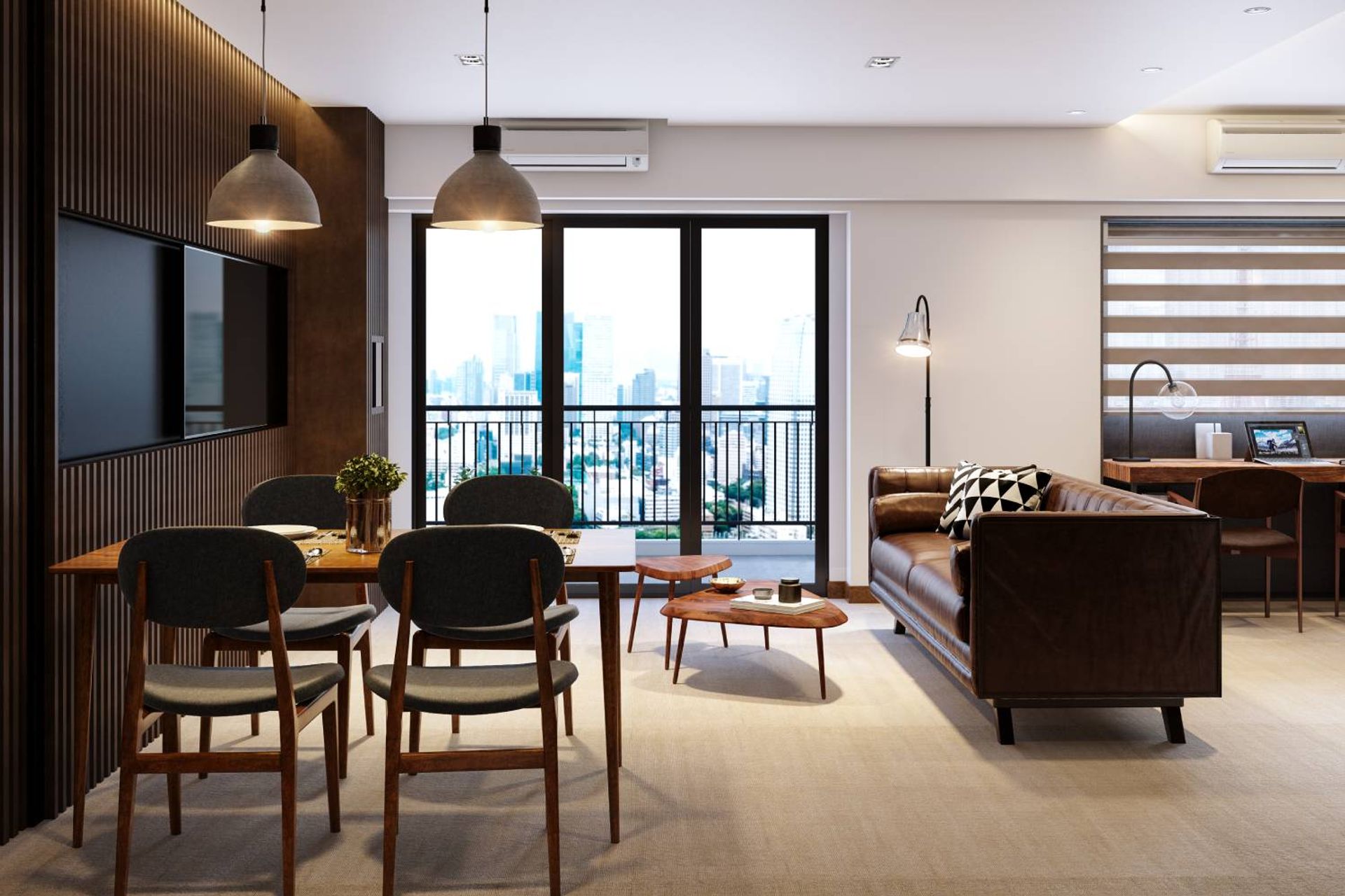 White Suspended Ceiling Design With Modern Aesthetics | Livspace