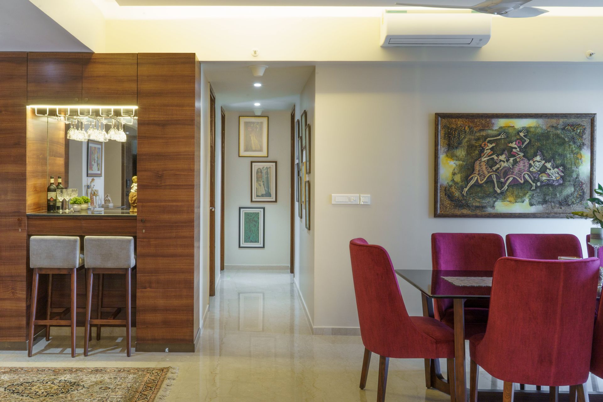 House Design For 4-BHK Mumbai Flat | Livspace