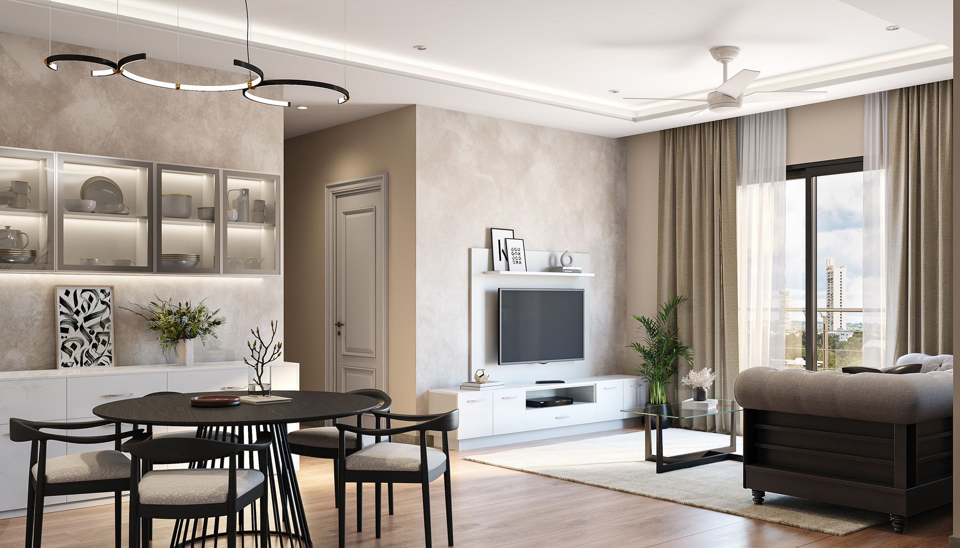 Double Layer False Ceiling Design for Master Bedroom or Living Room ...