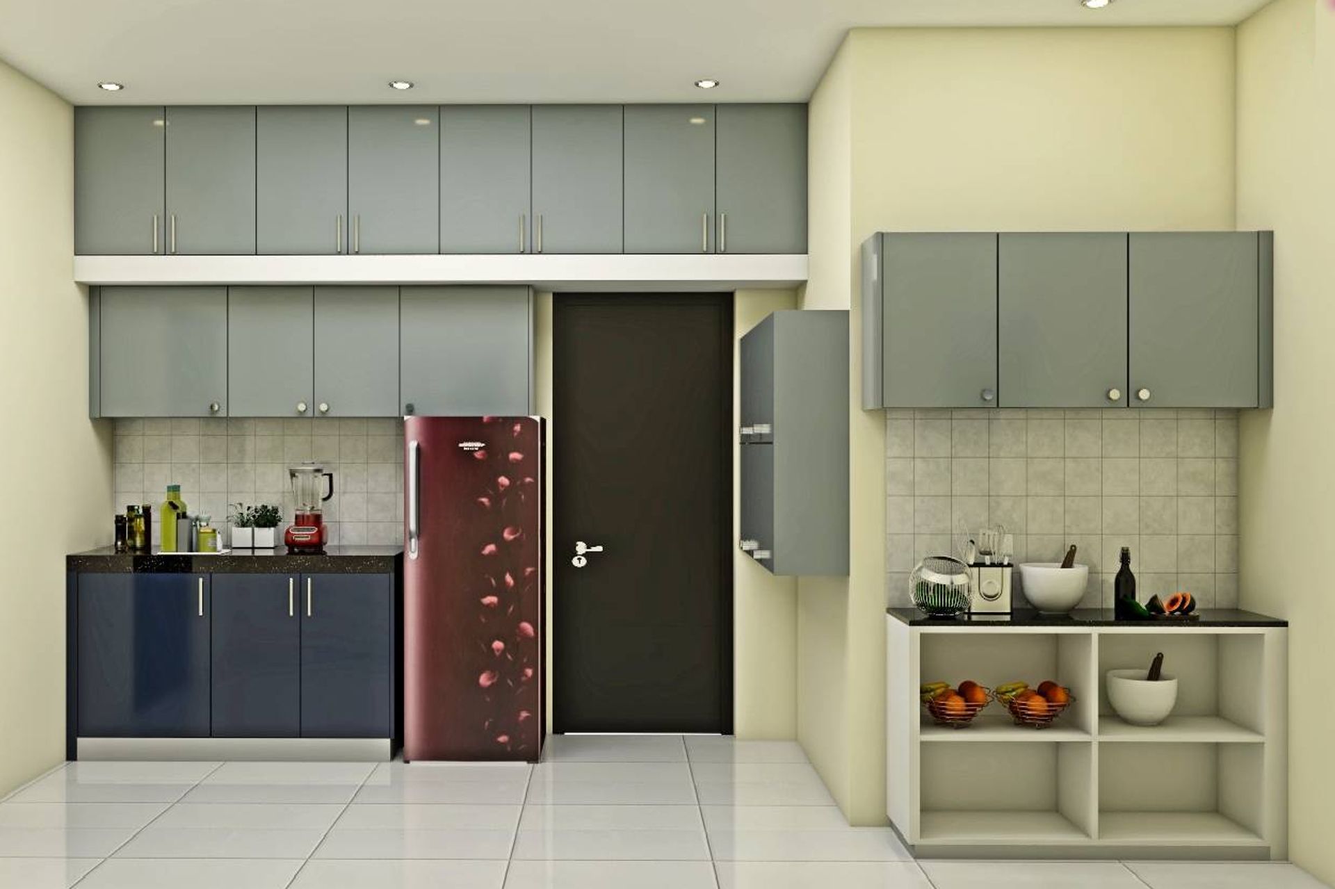 Modern Spacious Low-Maintenance Parallel Kitchen Design | Livspace