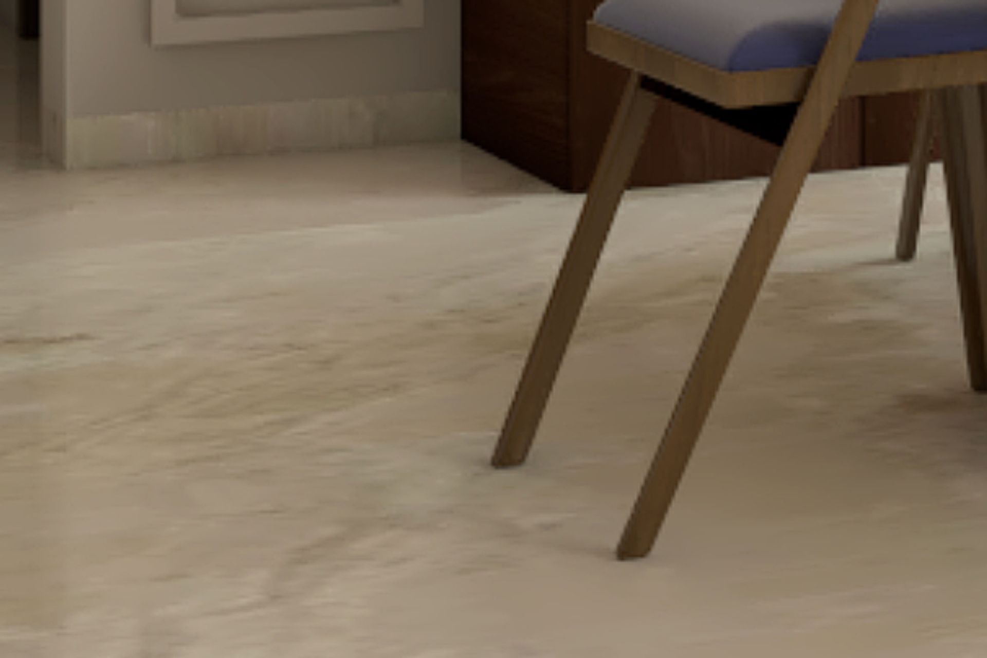 Rectangular Beige Flooring Tiles With A Matte Finish | Livspace