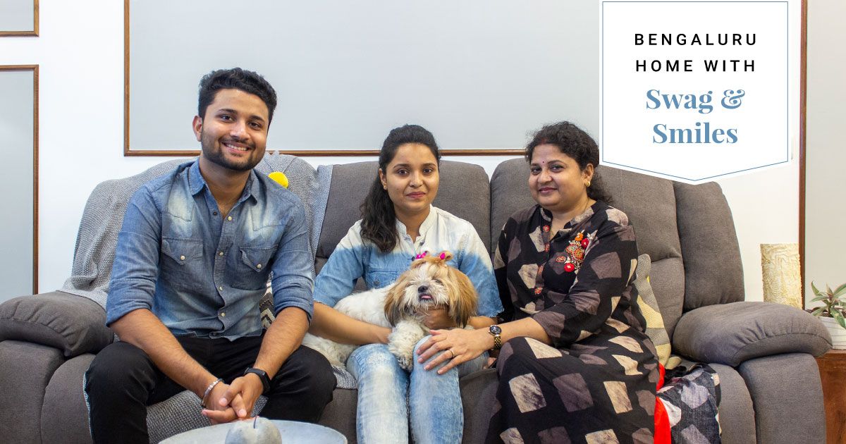 Purva Highlands: Comfy & Colourful Flat Interior Design