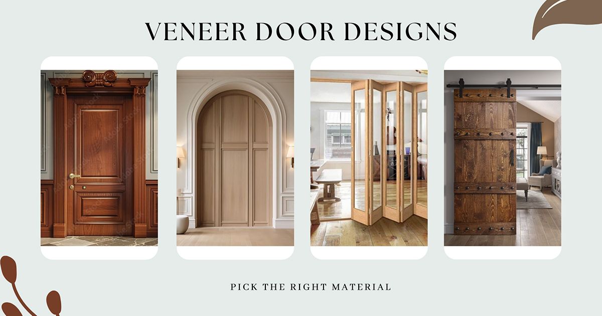 Veneer Doors Designs That Will Make You Fall in Love