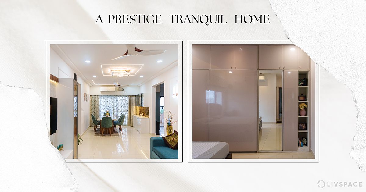 ₹24L Prestige Tranquil Interior Design: A Complete 3BHK Transformation