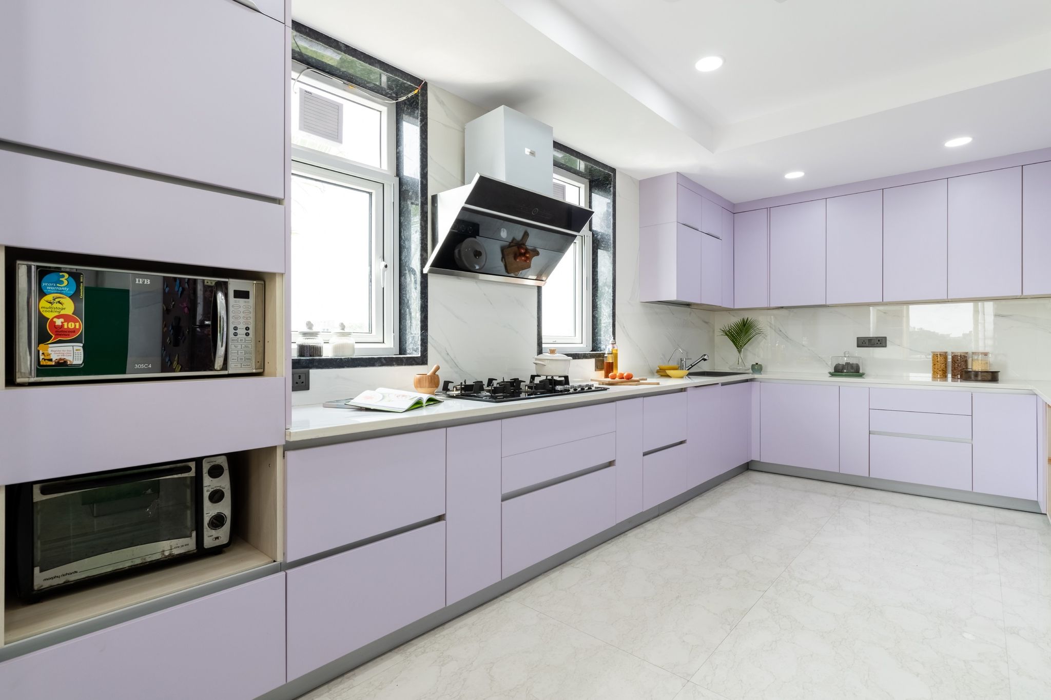Two-Level Height False Ceiling Design | Livspace