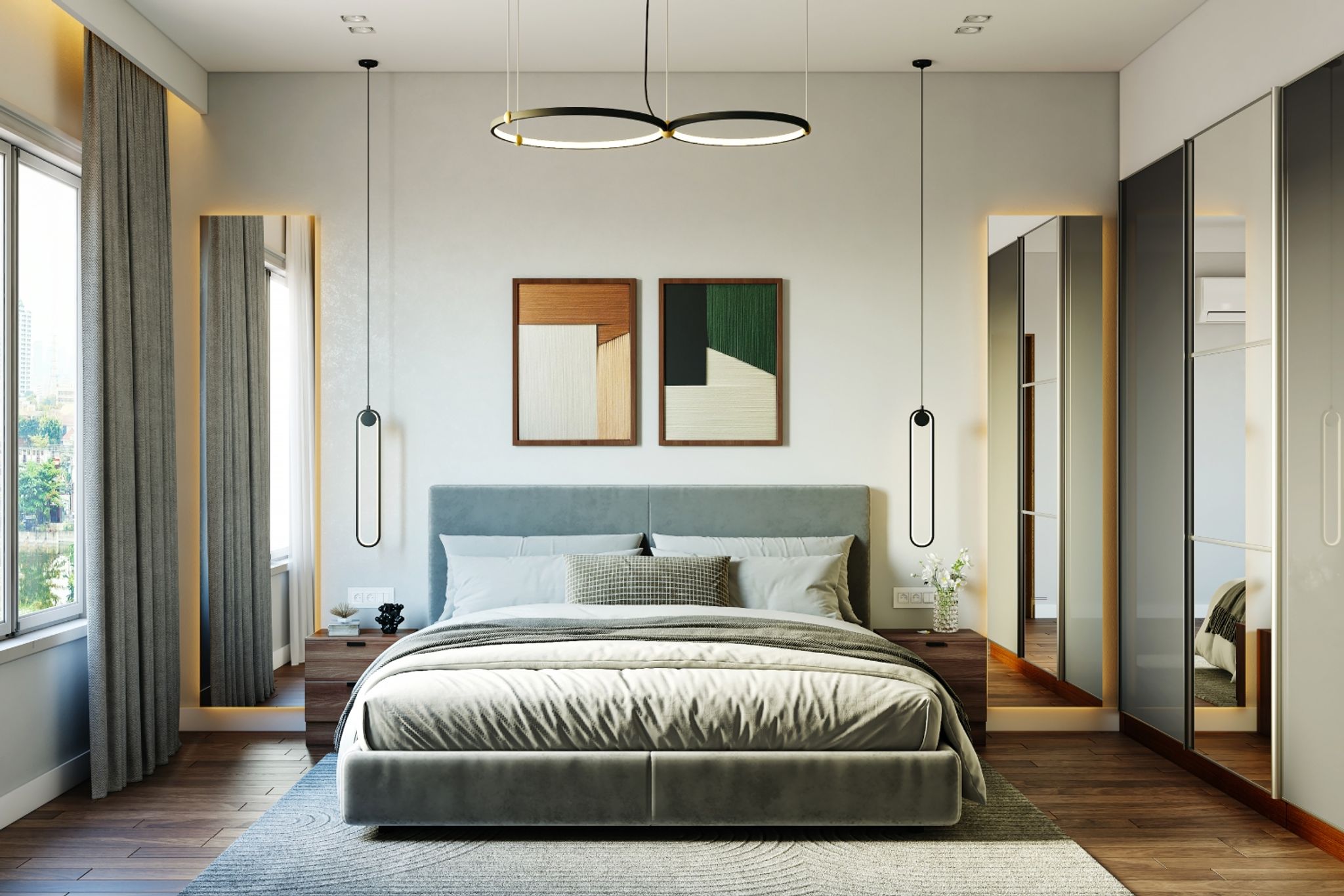 Light Grey Wall Color Wall Paint Design for a Modern, Airy, and ...