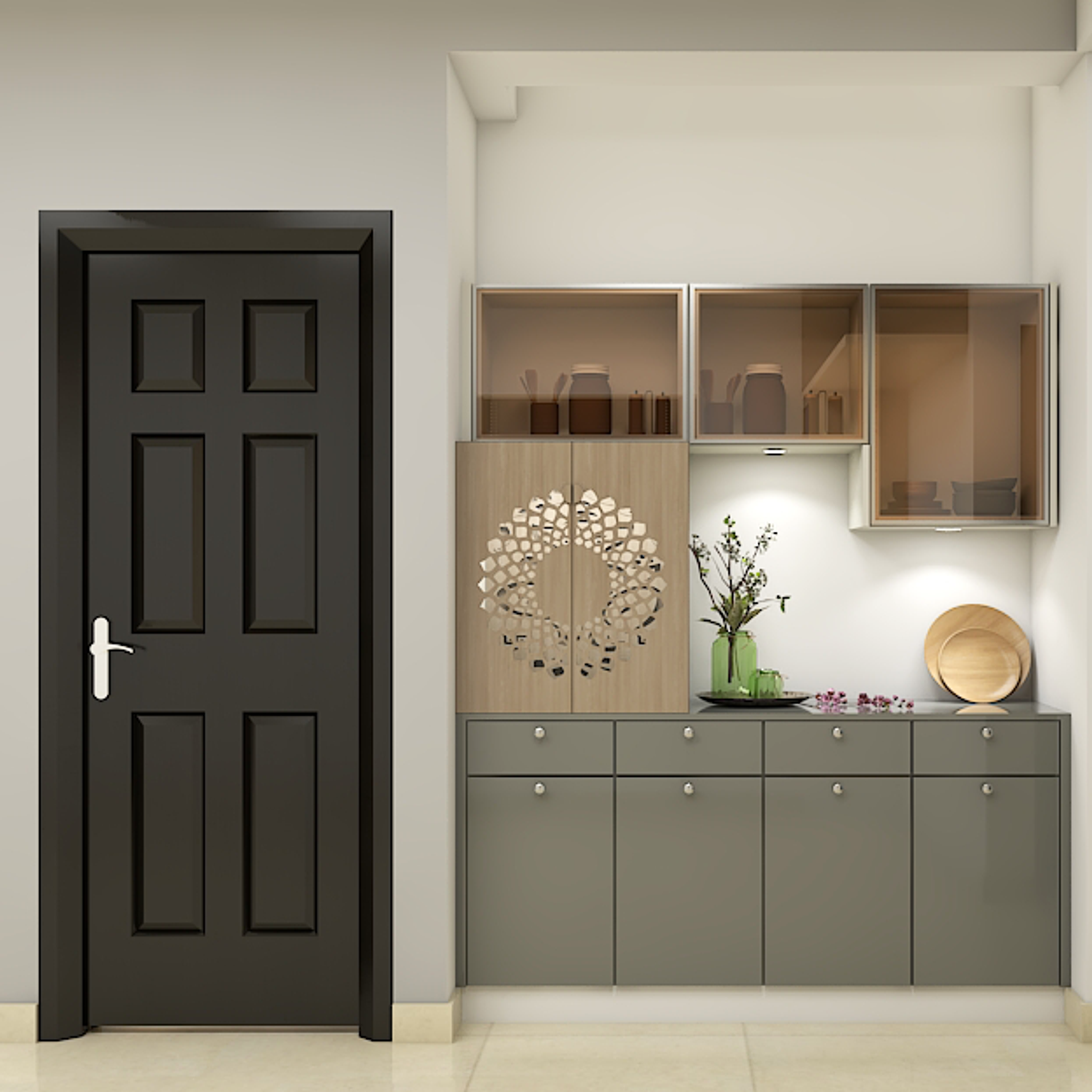 Modern & Spacious Foyer Ideas | Livspace