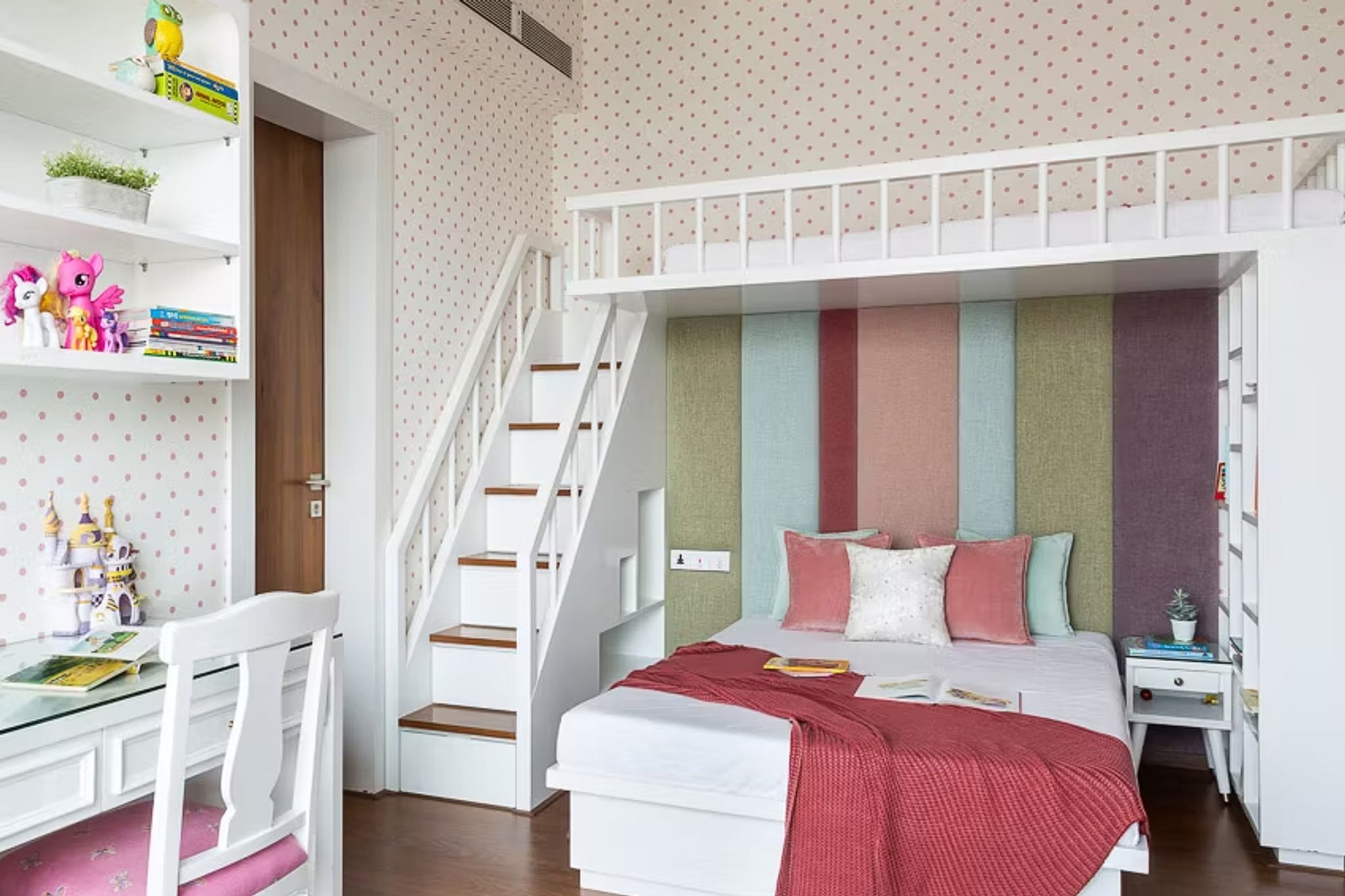Vintage Straight Box-Stepped Staircase Design in Durable Plywood for ...