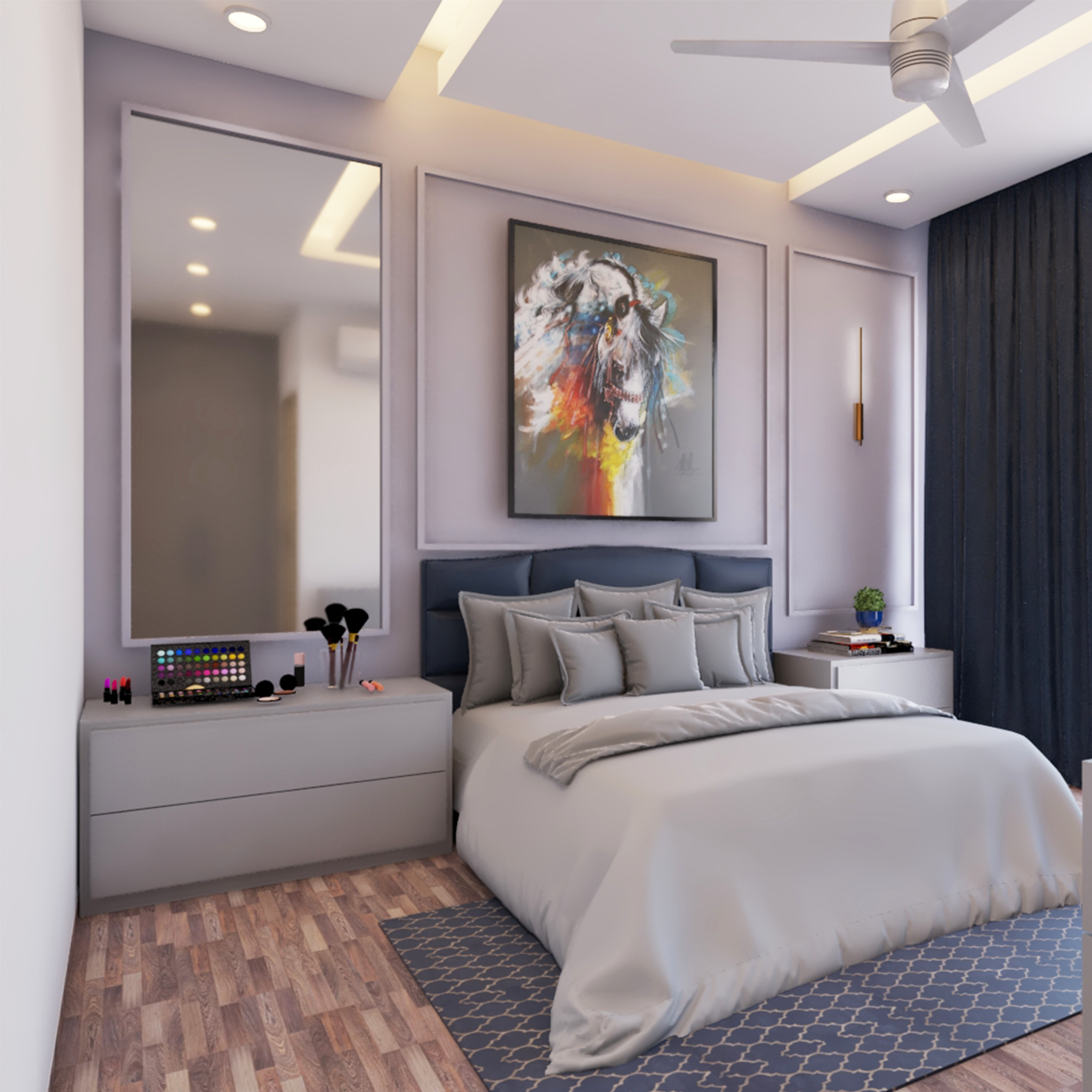 Compact Classic Guest Room Design Ideas | Livspace