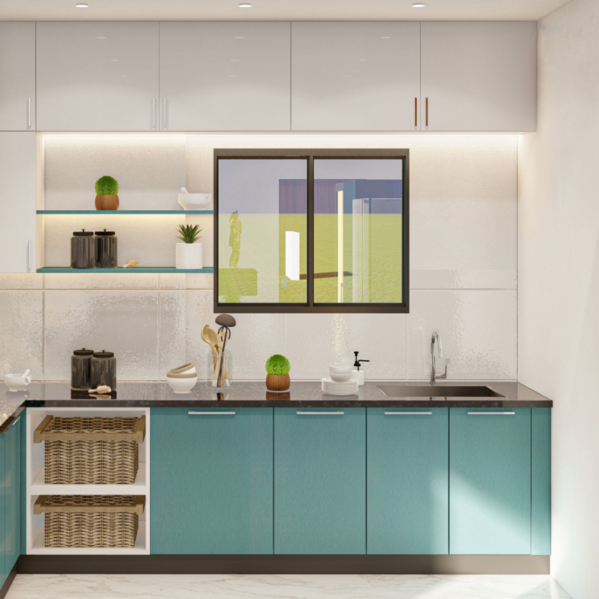 Ceramic Tiles Design For Modern Kitchens | Livspace