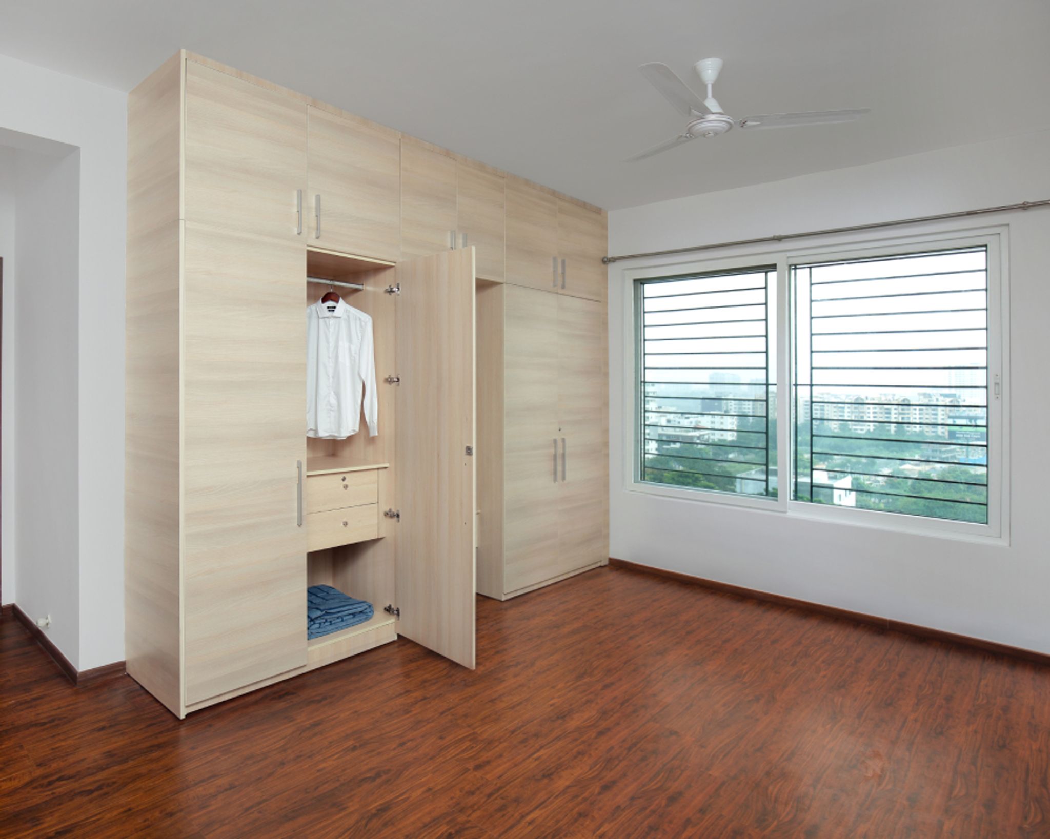 UPVC Sliding Window Design With Grills | Livspace