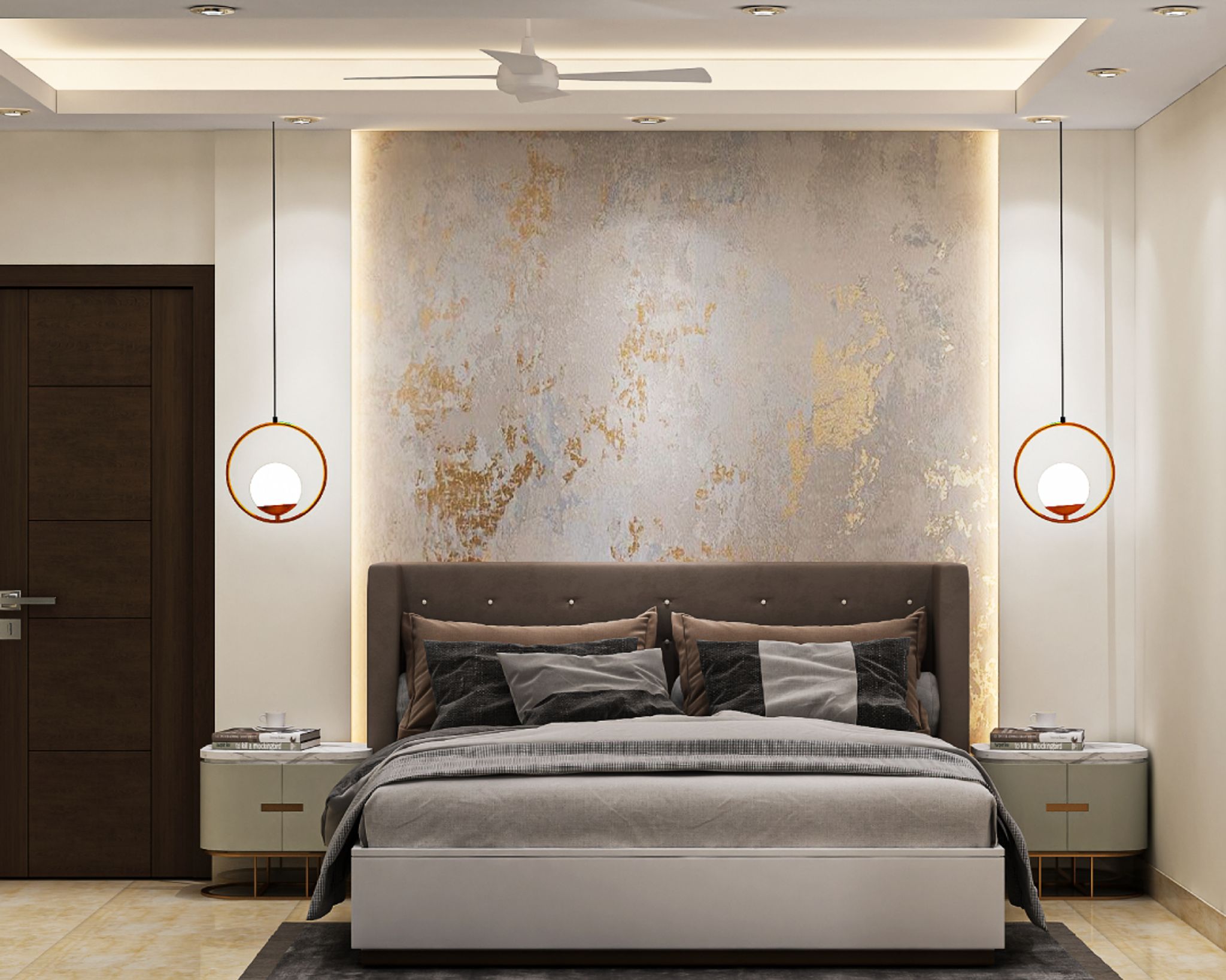 Spacious Bedroom Design With Ample Storage | Livspace