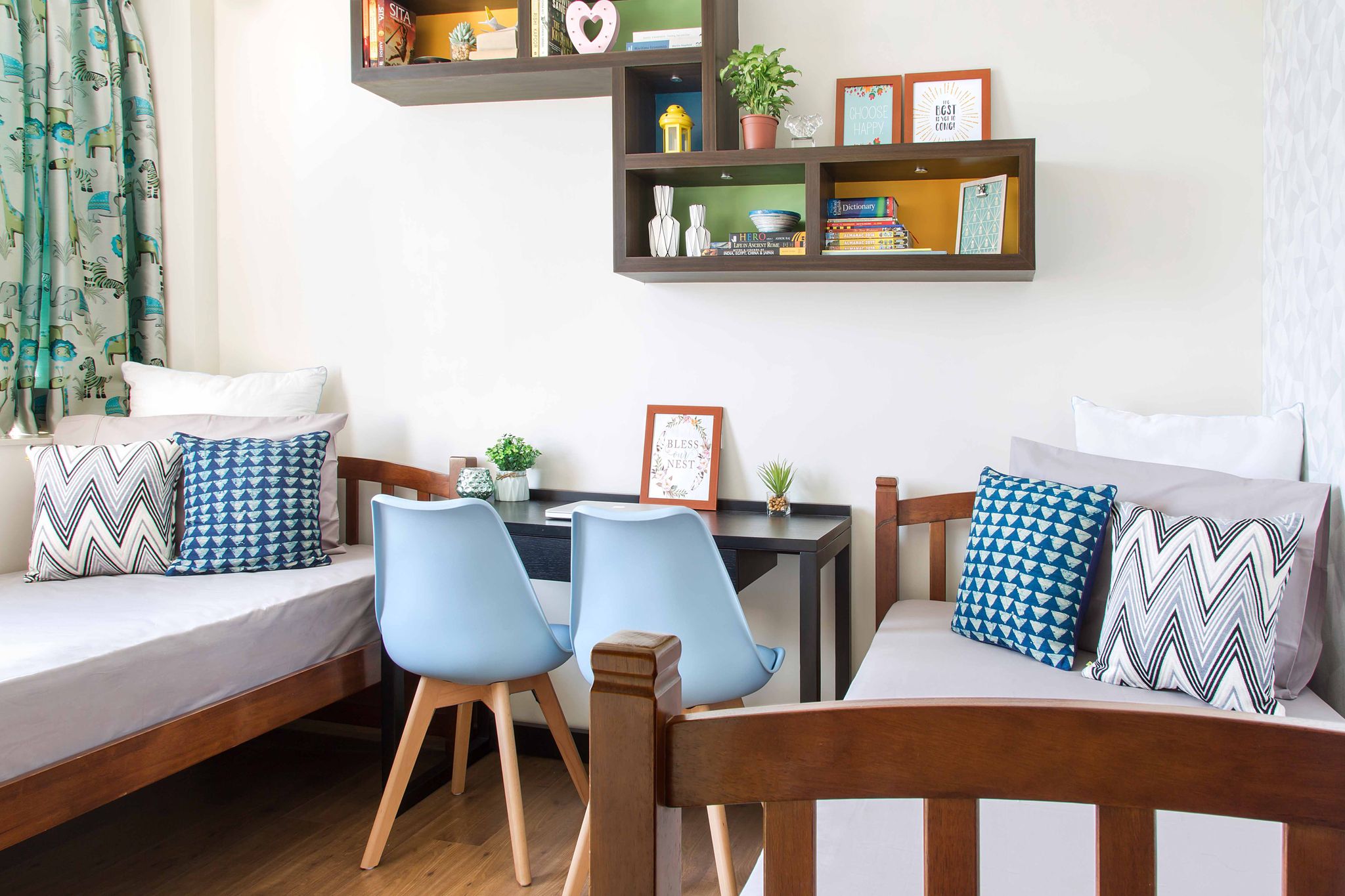 2-BHK Flat In Mumbai With Parallel Shaped Kitchen | Livspace