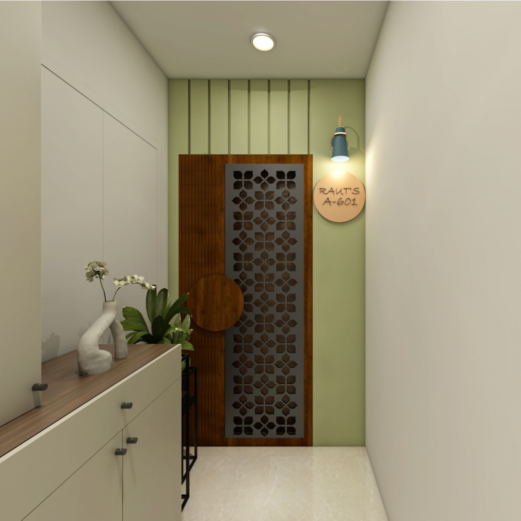 Modern Single Swing Door Design with Matte Finish for Entrance Doors ...