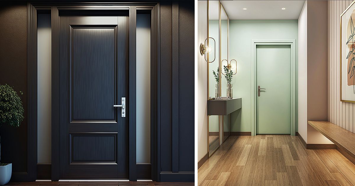 Wooden Door Design | 10 Best Door Designs From Livspace