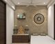 Maximum Storage Modern Style Compact Sized Mandir Design | Livspace