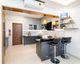 Modern U-Shaped Kitchen Design with Silver Frost and Moldua Acacia ...